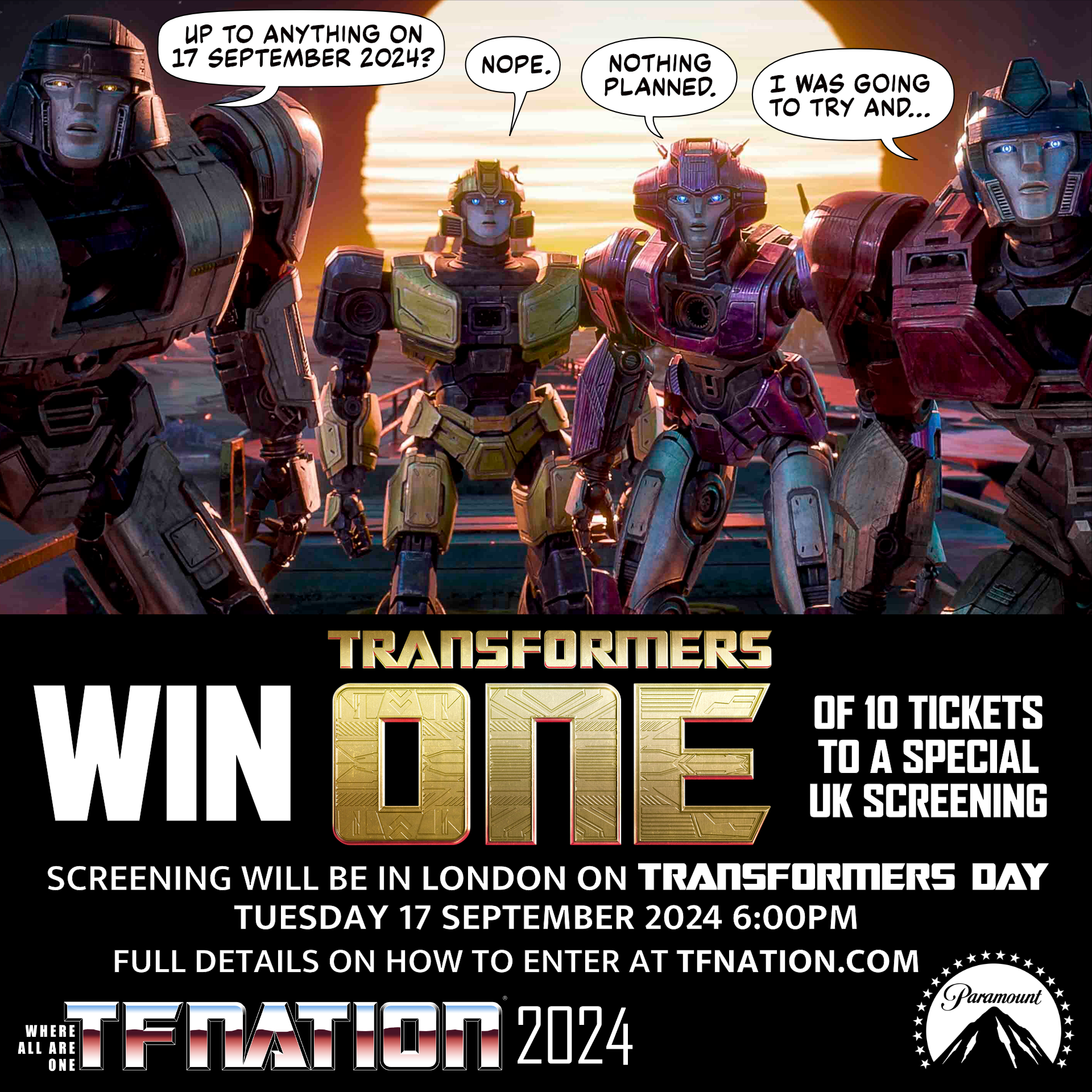 TFNation® - TFNation 2026 - A Transformers Fan Convention taking place ...